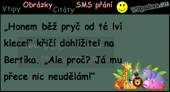 Vtipy – o zvířátkách | Vtipnice.eu
