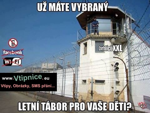Srandovní obrázky - Letní tábor | Vtipnice.eu