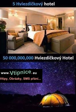 5 hvězdičkový hotel - Vtipnice.eu