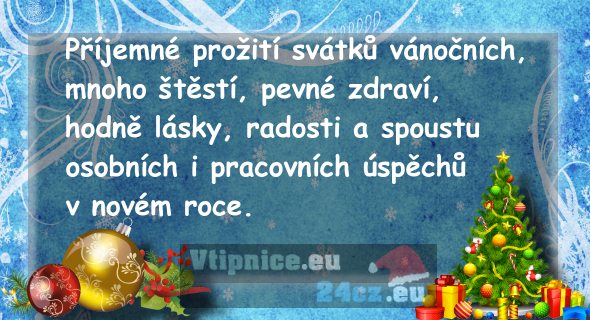 Vánoční přání s textem | Vtipnice.eu