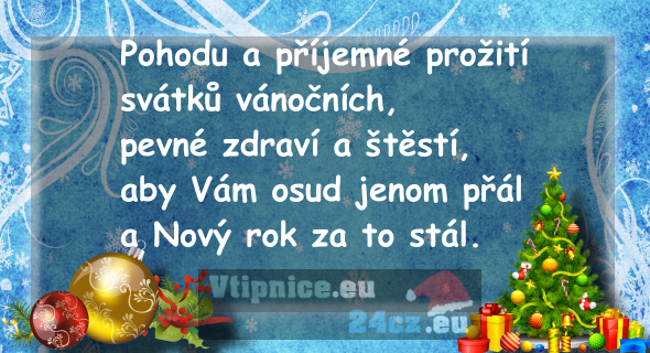 Vánoční přání s textem | Vtipnice.eu